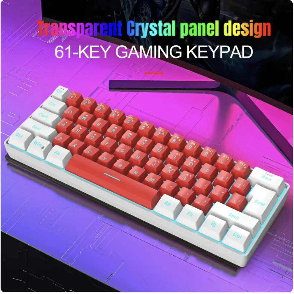 Wired 61-Key Membrane Keyboard – Genki Essentials